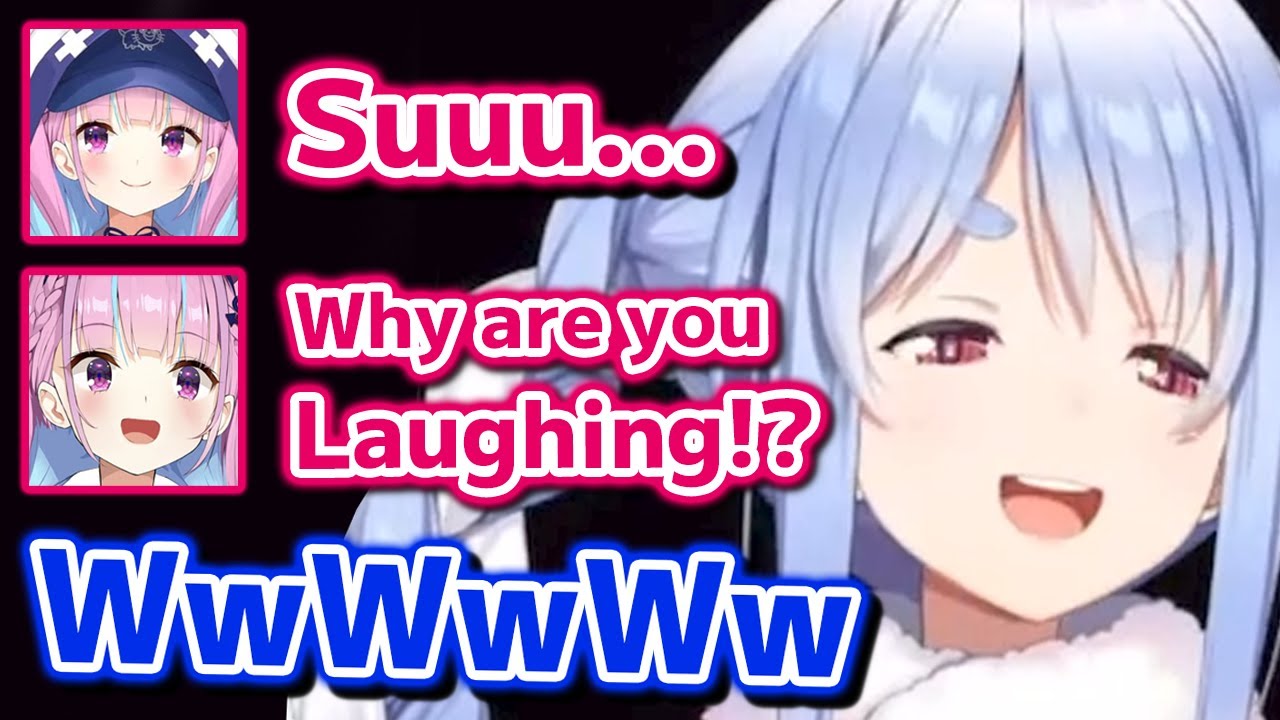 Pekora Can't Help Laughing at Aqua's Quiet Self-Introduction [Hololive ...