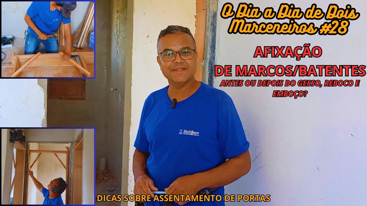 QUAL A MELHOR FORMA DE AFIXAR BATENTES? - O Dia a Dia de Dois ...