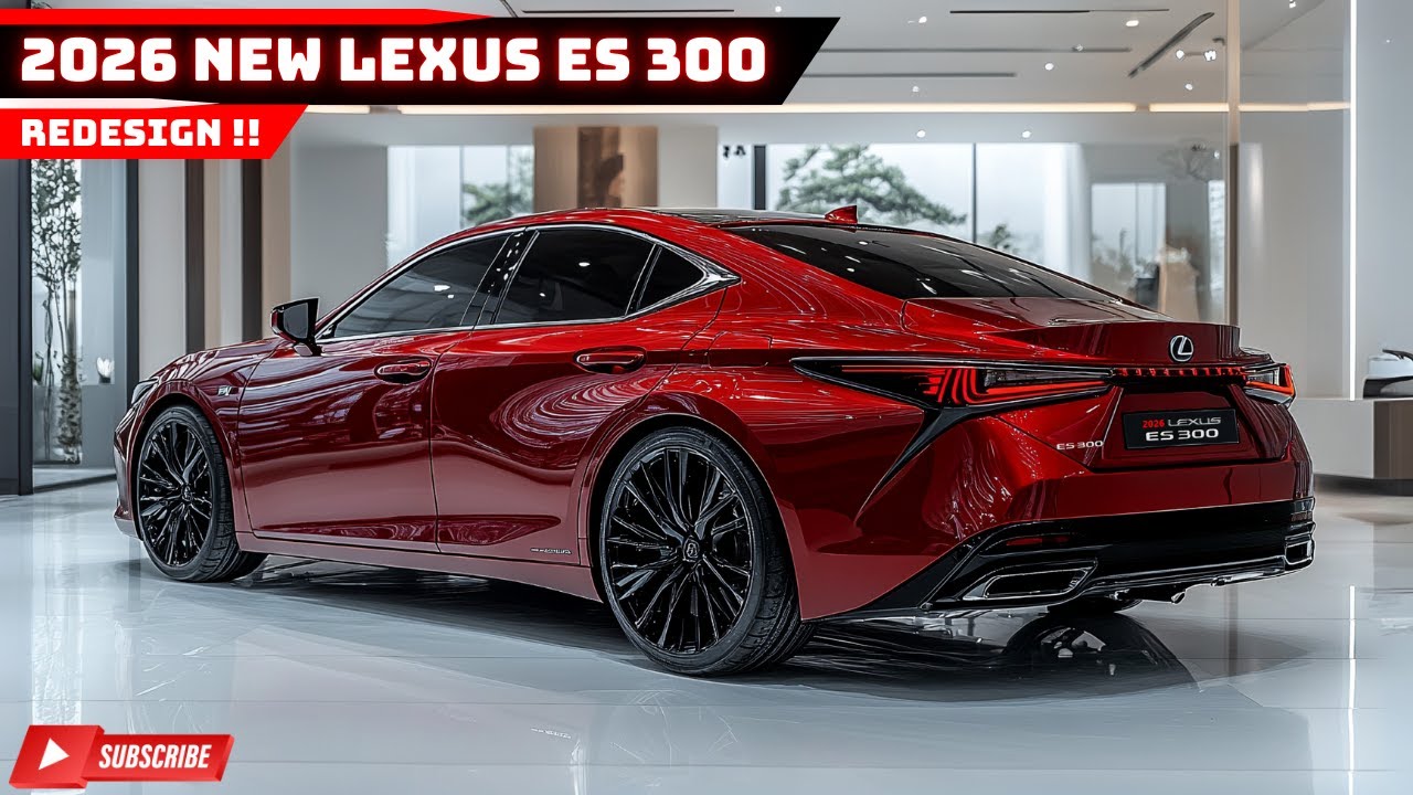 Unveiling the New 2026 Lexus ES 300: A Sneak Peek & Whispers of ...