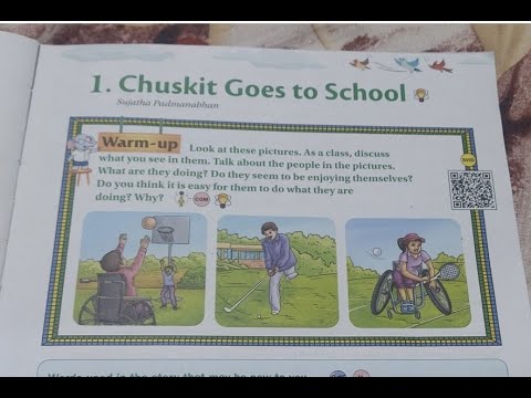 Lesson -1 Chuskit Goes To School || Explanation || Class 5 Communicate ...
