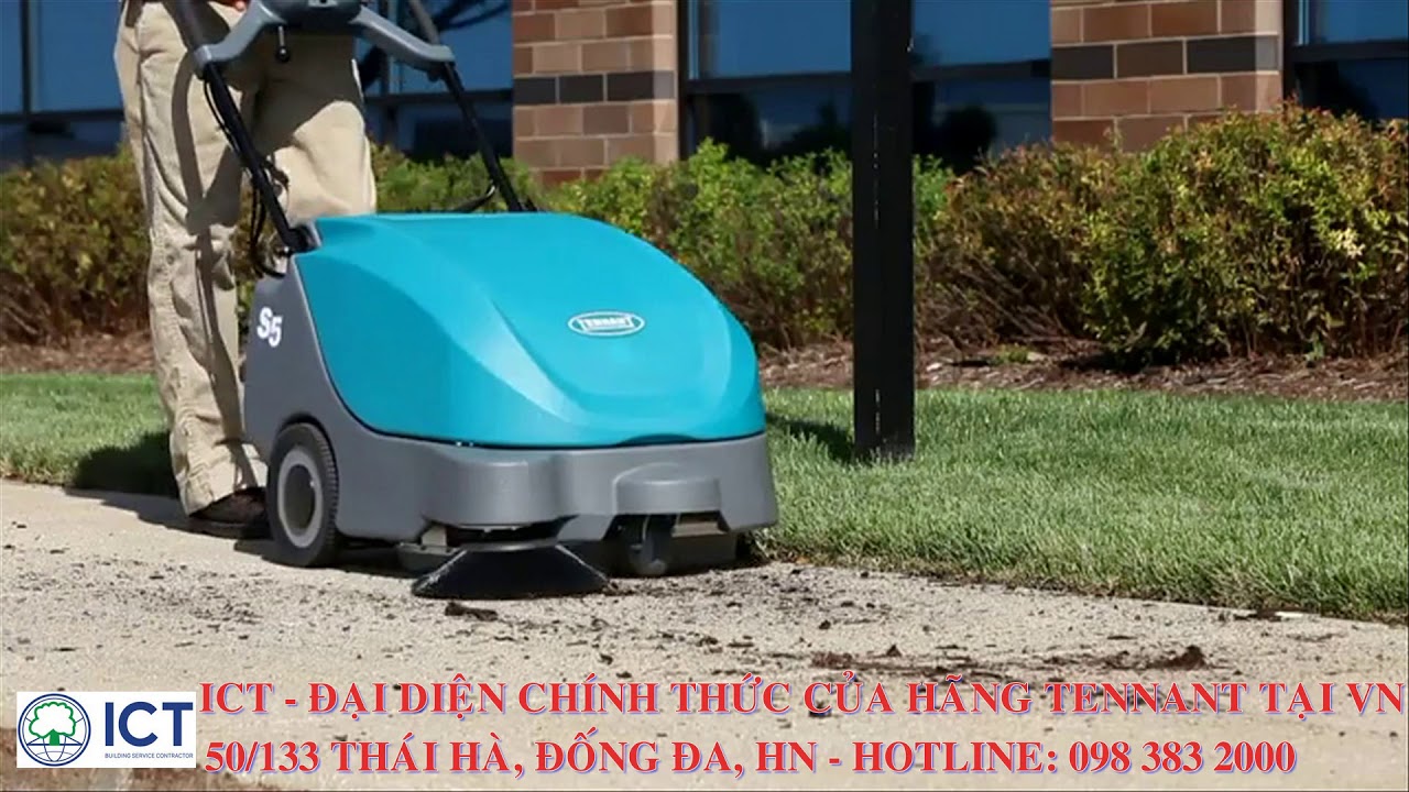 Xe quét hút Tennant S5 - YouTube