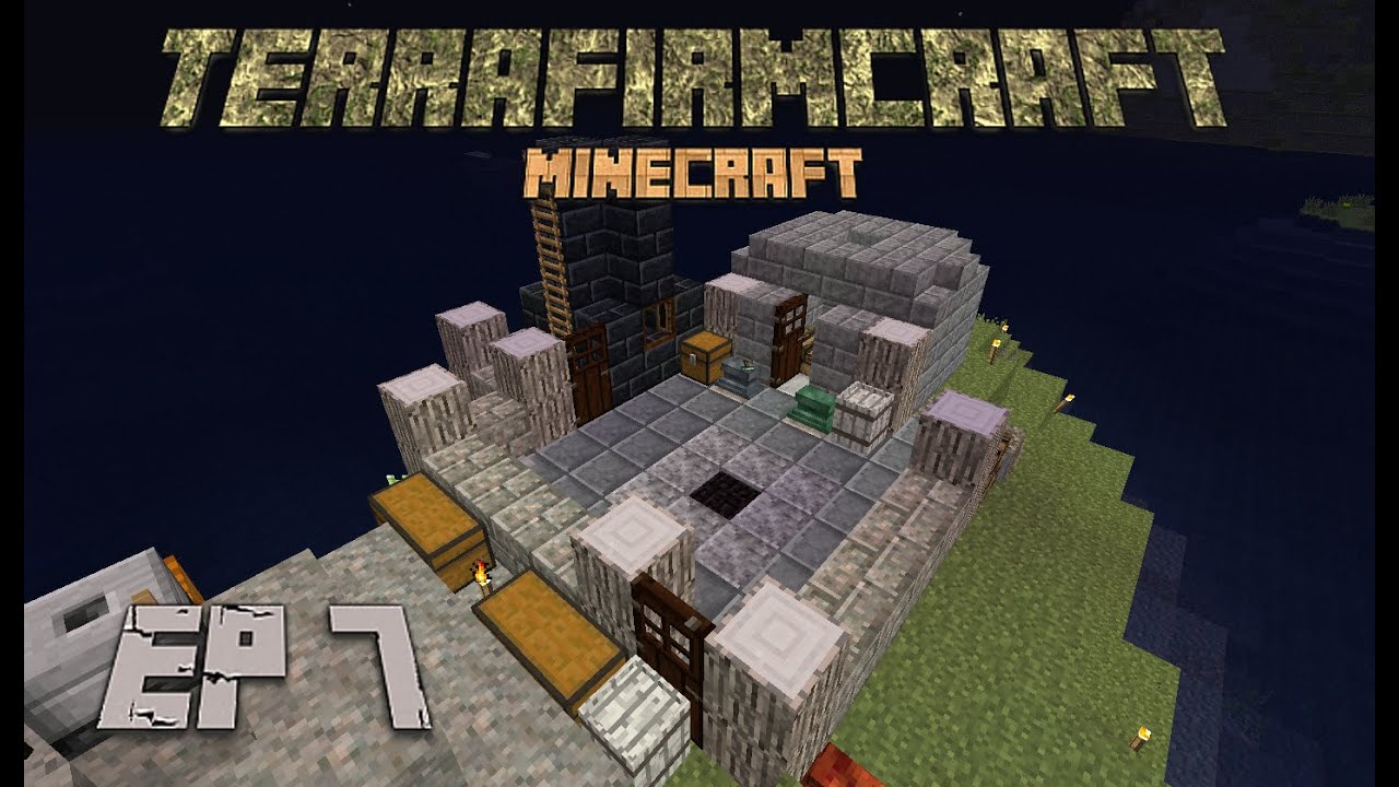 TerraFirmaCraft Ep 7 BlackSmith Building & Iron Anvil - YouTube