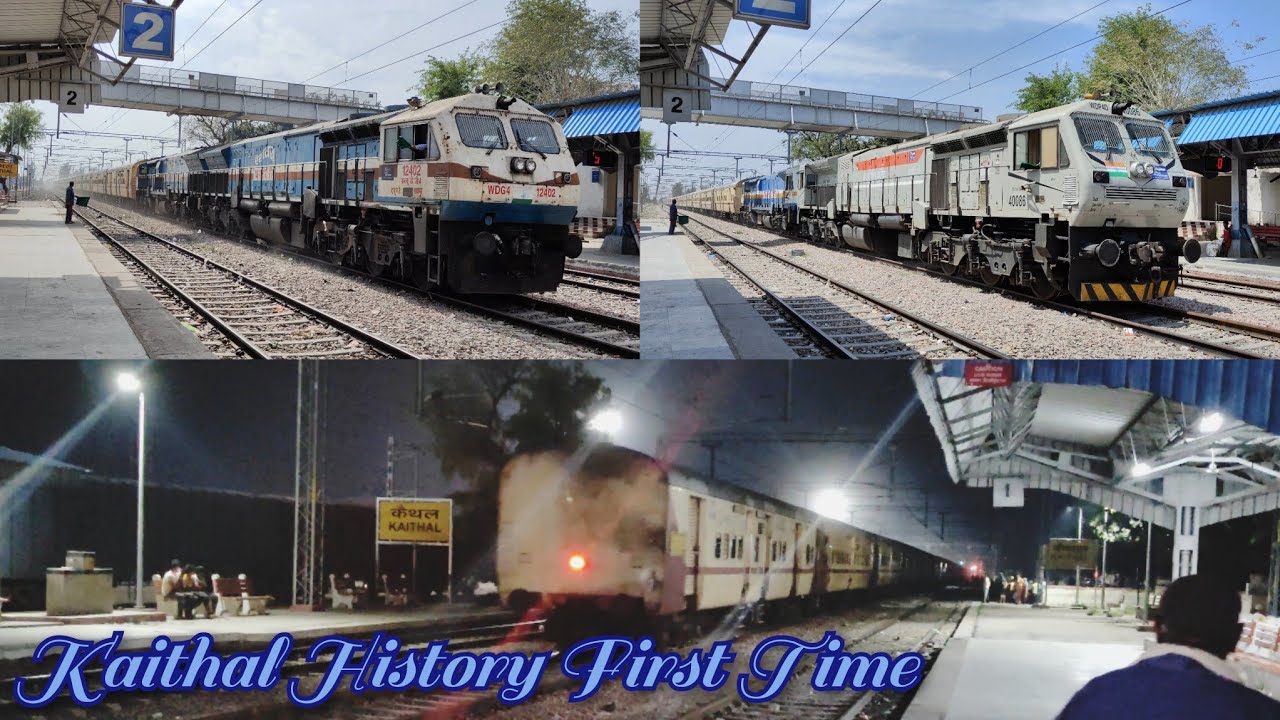 GLORIOUS 170 YEARS OF INDIAN RAILWAY HISTORY FIRST TIME NONSTOP PASSING ...