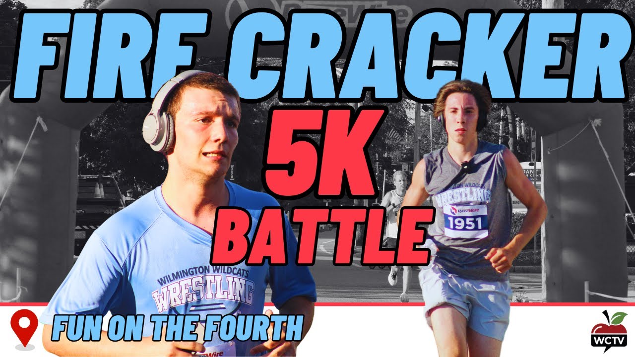 Braedon and Jacob Race in the Firecracker 5K - YouTube