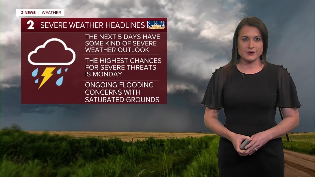 More spring storms this weekend - YouTube