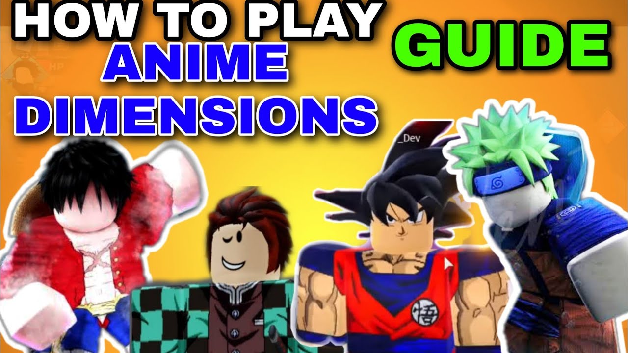 How To Play Anime Dimensions in Mobile | Roblox Anime Dimensions ...