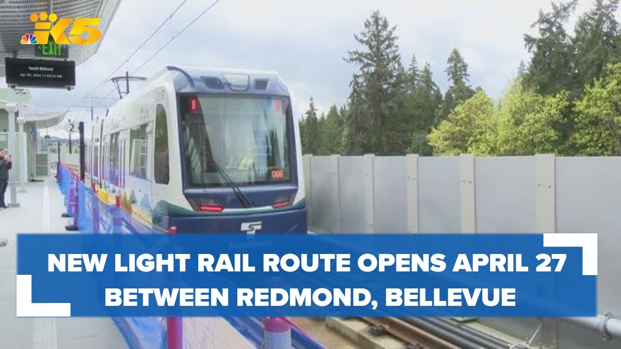 New Sound Transit 2 Line to open this month, connecting Redmond and ...