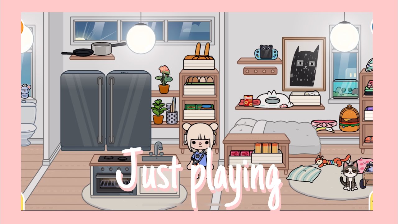 Just playing routine my character 🌻 | Toca life world | Toca Boca # ...