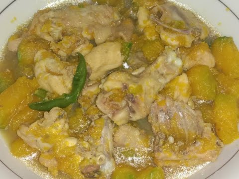 How to cook chicken and pumpkin || Garo chicken recipe || Do'o Gominda ...