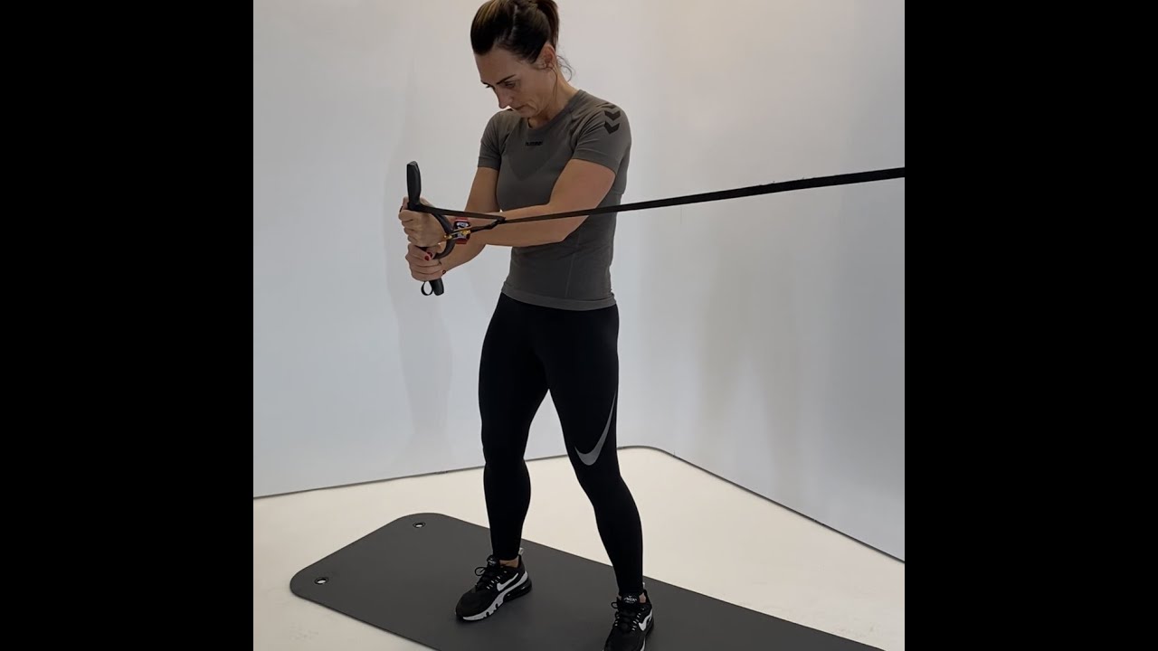 Kynett Exercise - Standing core rotations - YouTube