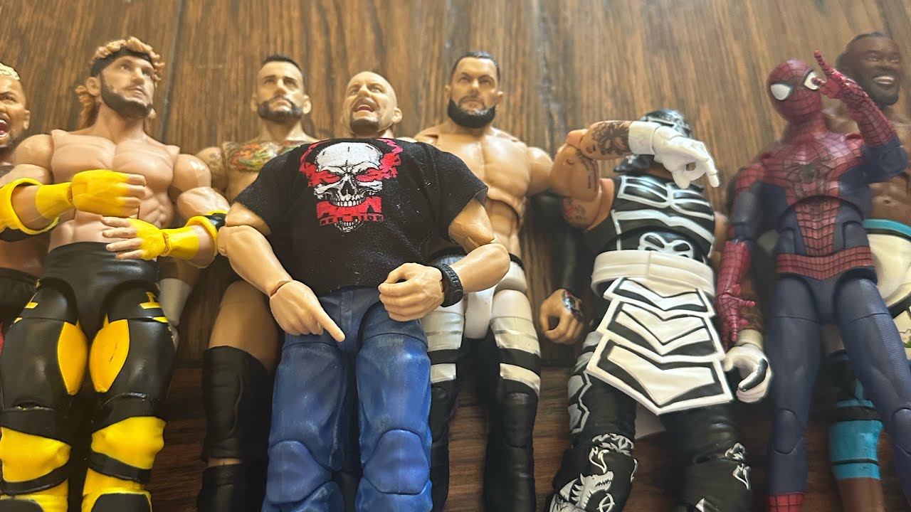 8 man action figure unboxing - YouTube