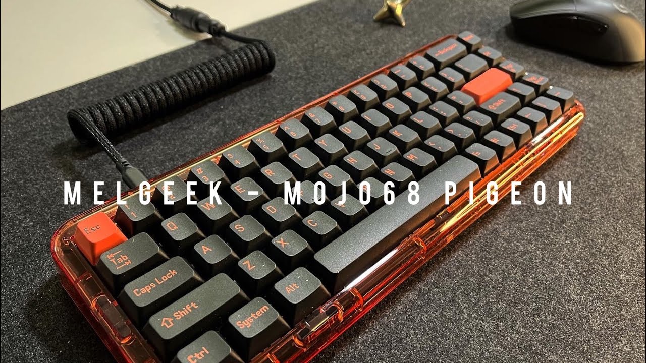 MelGeek Mojo68 Pigeon Edition | Build | ASMR - YouTube