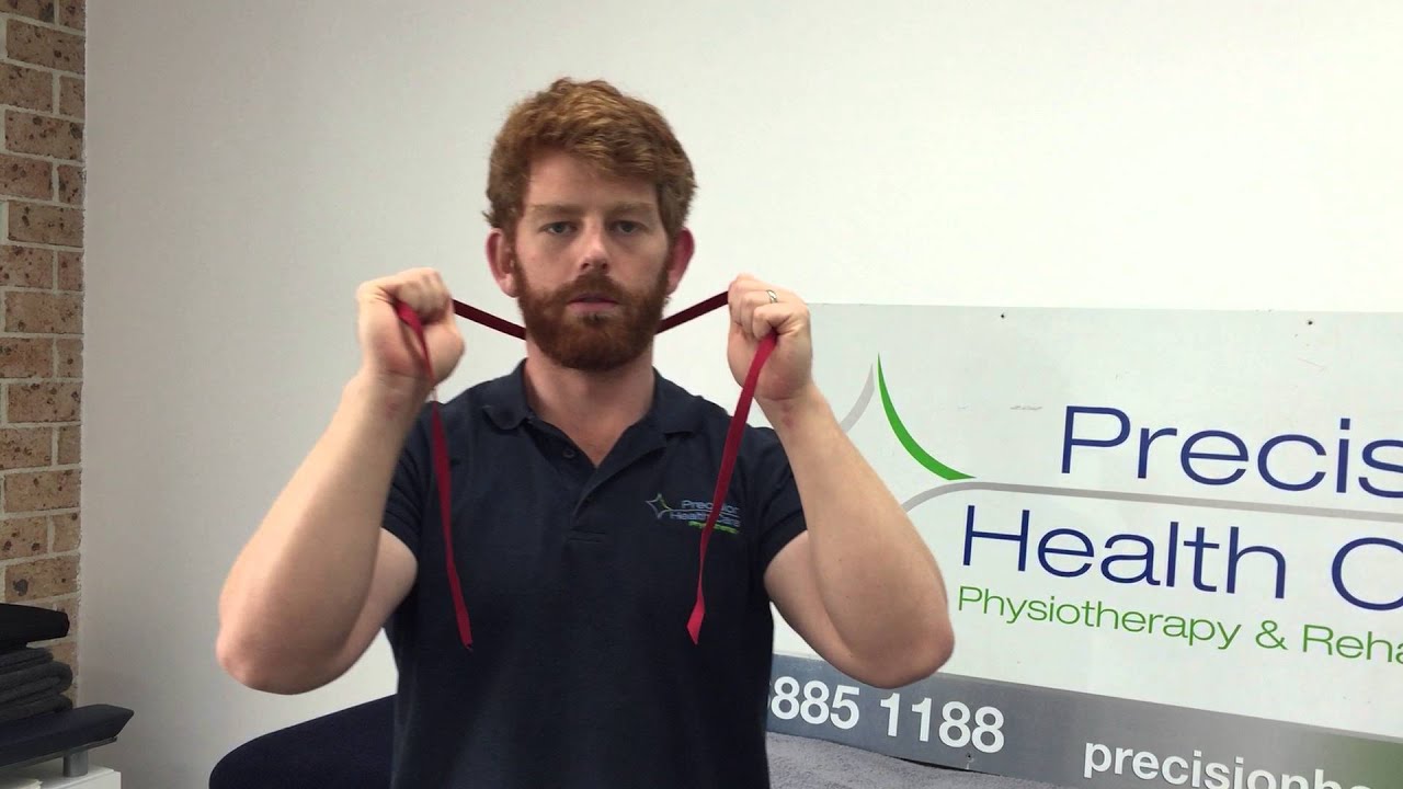 Cervical Extension SNAG - YouTube