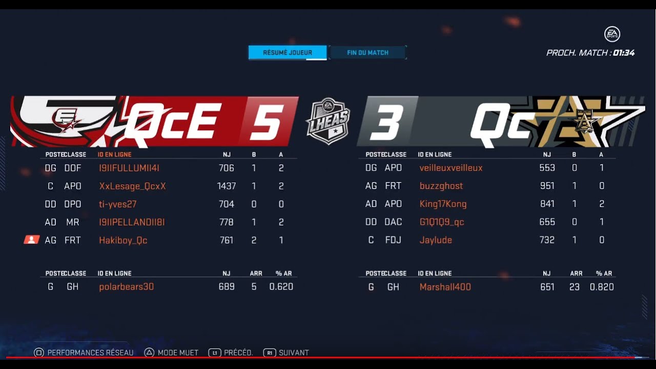 ***PSHL*** GAME 11 (20H10) Vs Les As de Quebec - YouTube