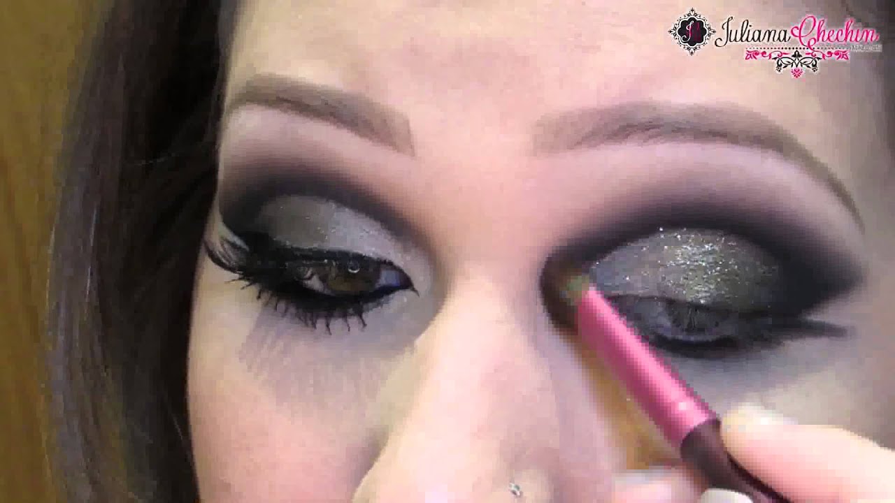 Tutorial de maquiagem para festas noturnas Loucas por Maquiagem) - YouTube