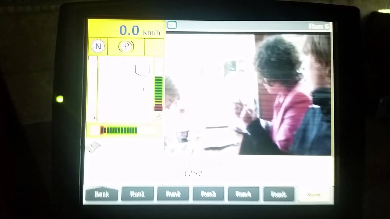 New Holland intelliview tv playback - YouTube