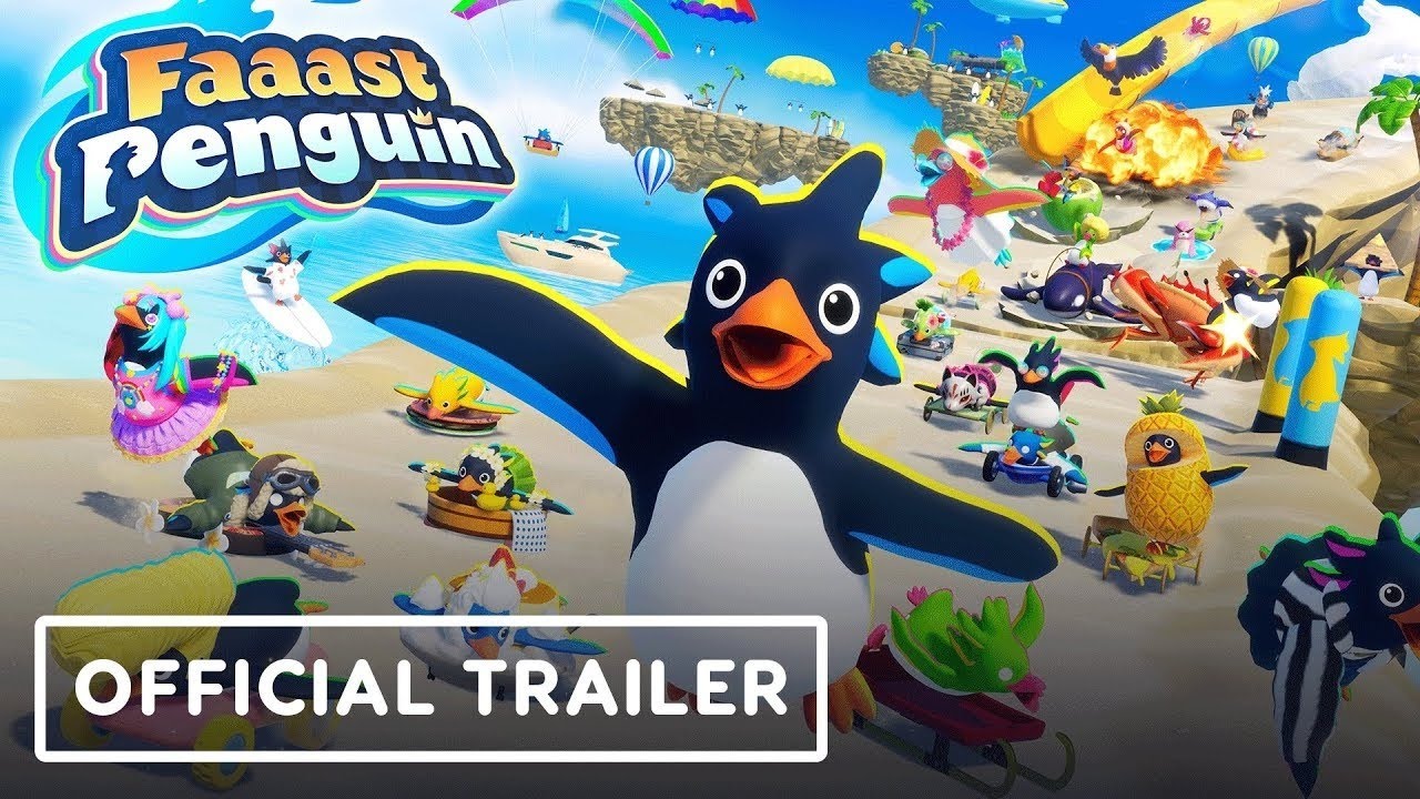 Faaast Penguin - Official Trailer - Clueless Gamer - YouTube