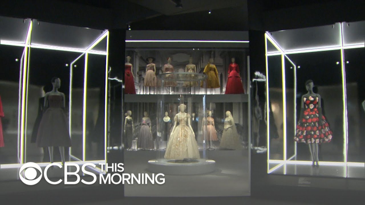 Inside London's stunning Christian Dior exhibition - YouTube