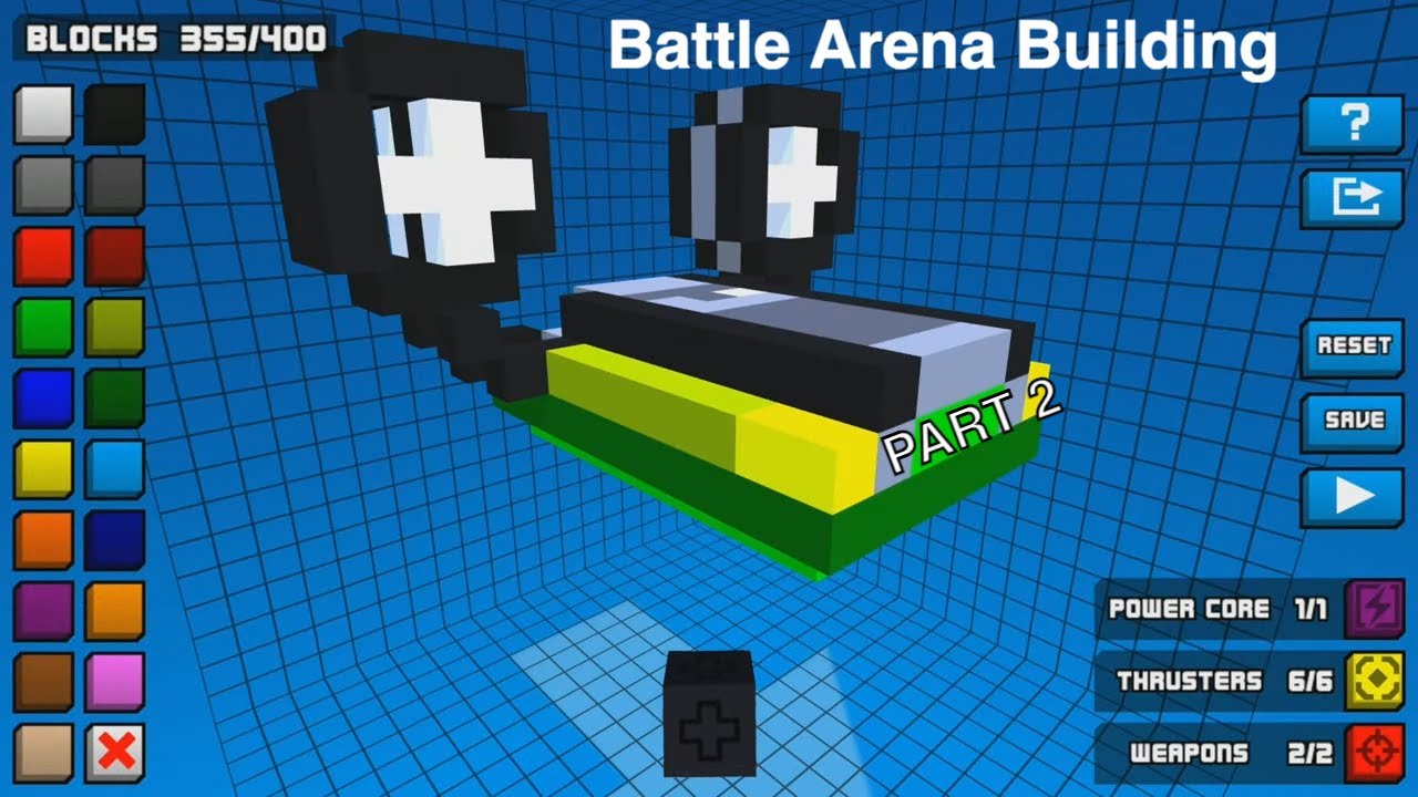 playing Hovercraft Battle Arena Building 2 - YouTube