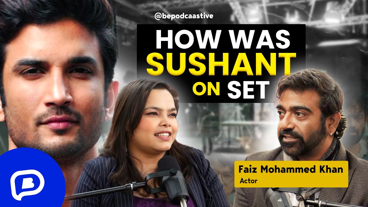 Sushant's Behind-the-scenes Moments With Faiz Khan | Actor's Life ...