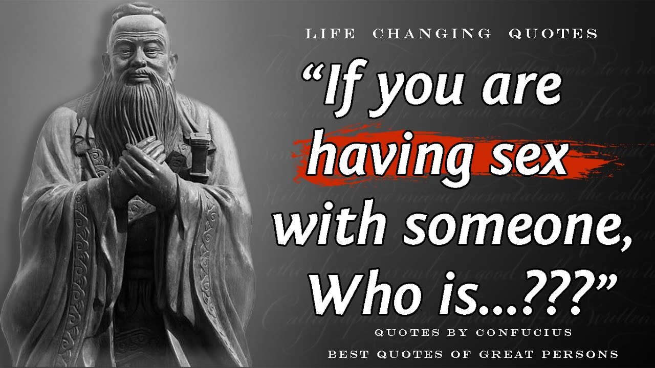 Confucius Sayings About Life