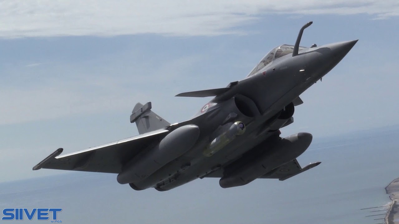 Dassault Rafale Flying With TALIOS Targeting And Recon Multi-Function ...