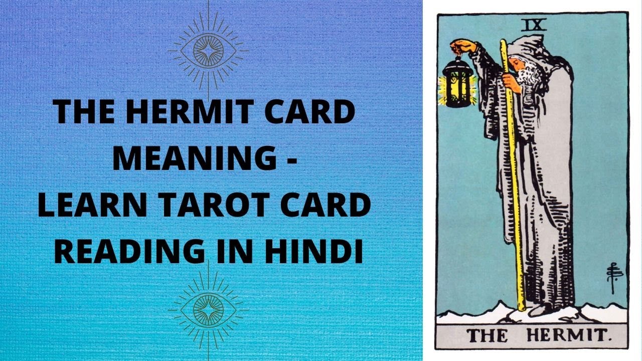 LEARN TAROT CARDS IN HINDI | PART-15 | The Hermit Card Meaning - Major ...