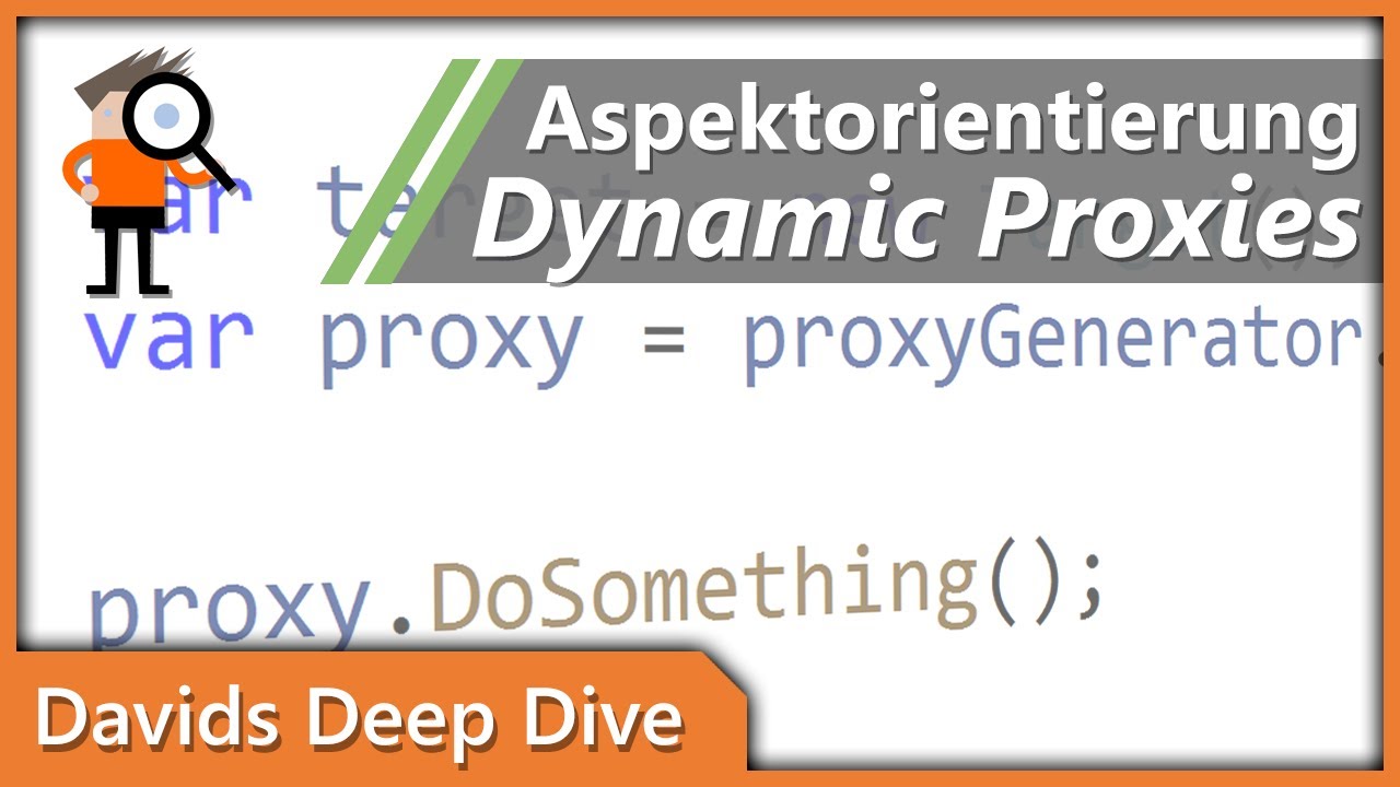 Genial: AOP mit Dynamic Proxies - YouTube