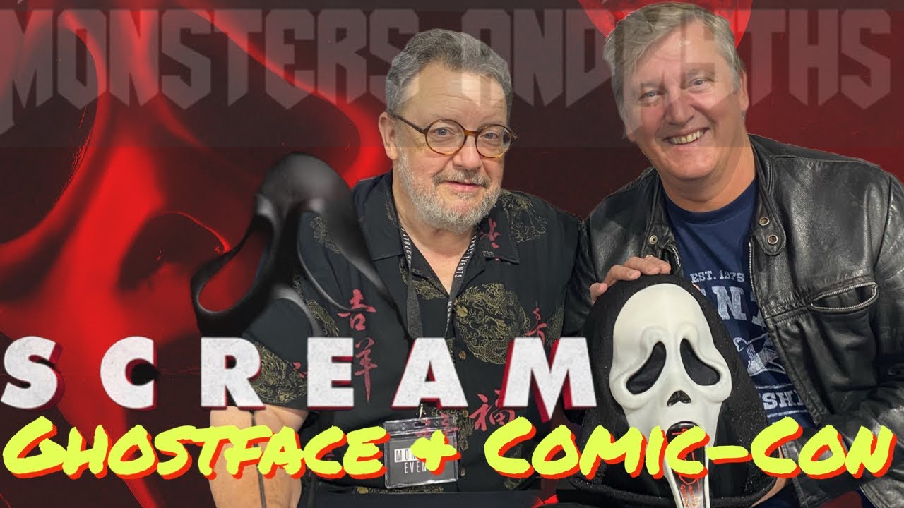A trip to Comic Con Scotland, meeting Ghostface himself Roger L ...
