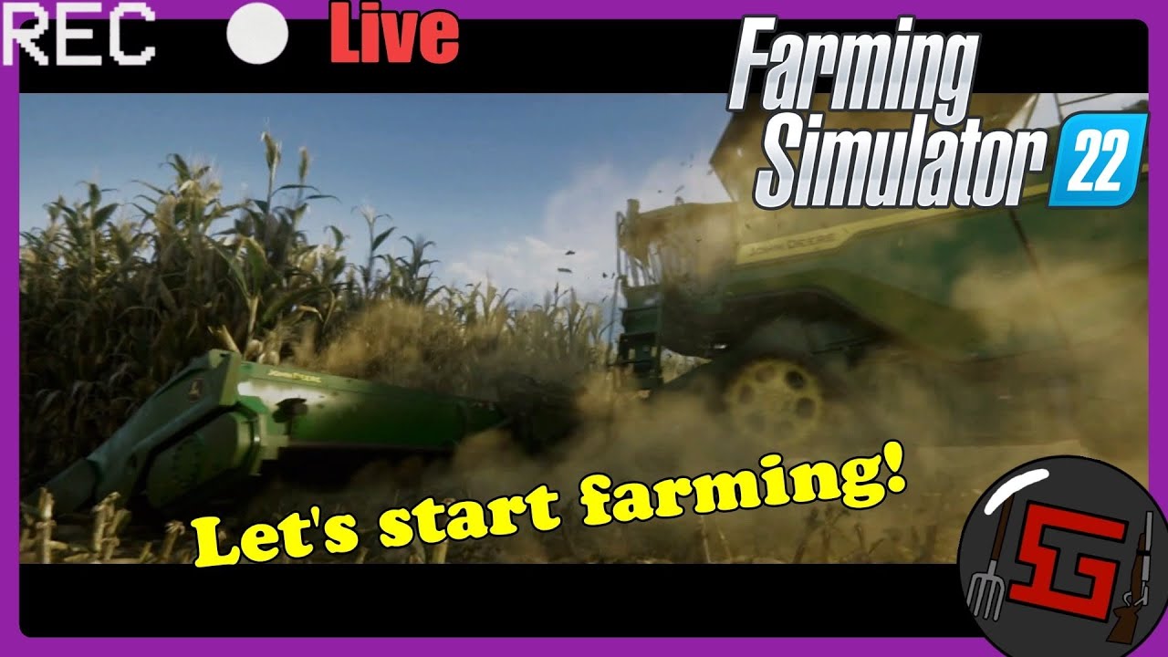 FS22 Let's start farming! PS4 - YouTube