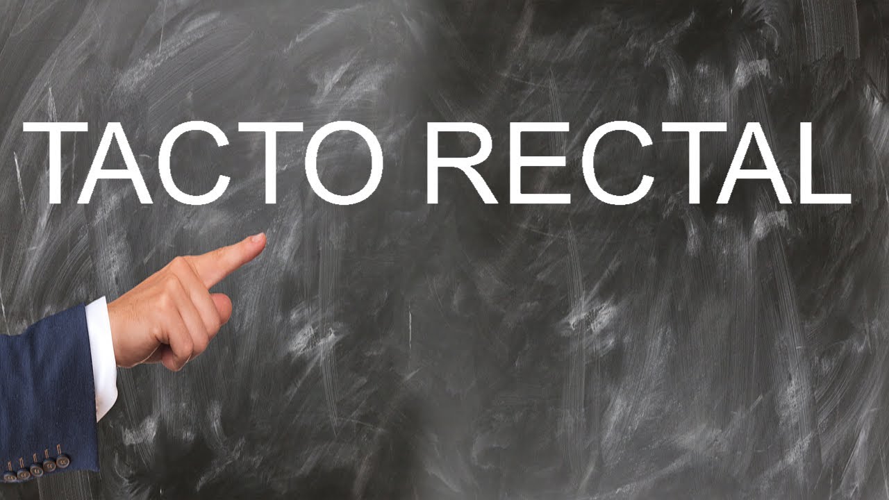 Semiologia - Tacto Rectal / Dr. Alejandro D'angelo - YouTube