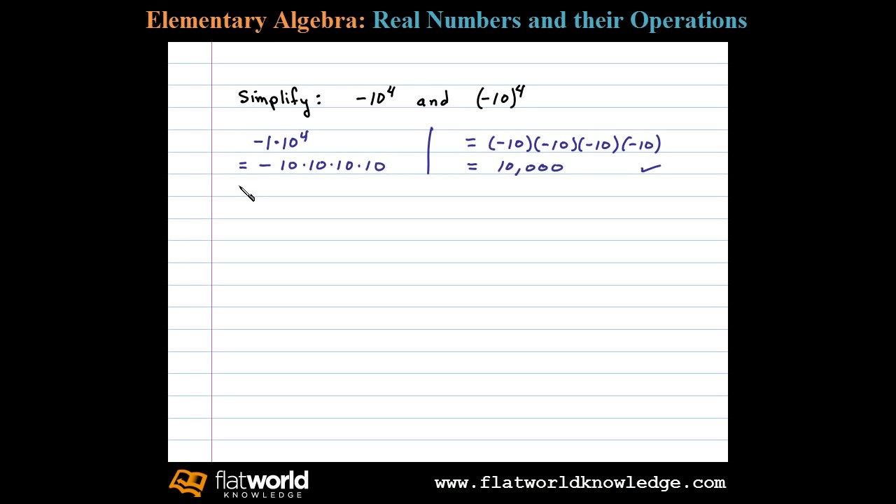 Simplify Even Exponents BE CAREFUL - Algebra - fwk - TryThis01-0603 ...
