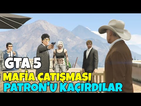 GTA 5 ONLİNE MAFİA ÇATIŞMASI PATRON'U KAÇIRDILAR❗(GTA 5 EKİP)