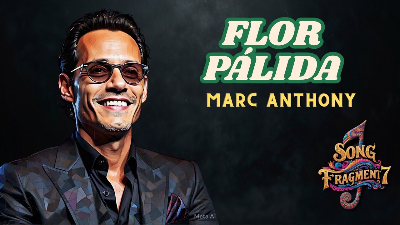 Flor Palida - Marc Anthony 4K - YouTube