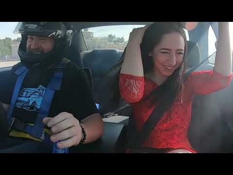 Hold On Tight! Girl Experiences Extreme Drift Taxi