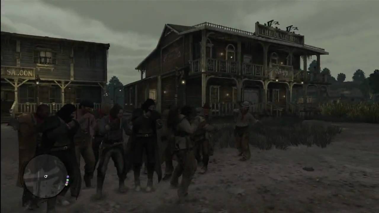 Outside Saloon Brawl - YouTube