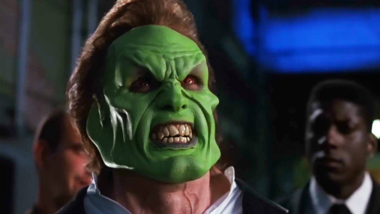 Creepy Evil Mask | The Mask 1994 - YouTube