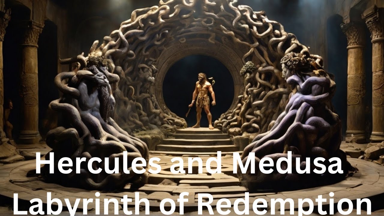 Unleashing Hercules Vs The Terrifying Medusa In The Labyrinth Of ...