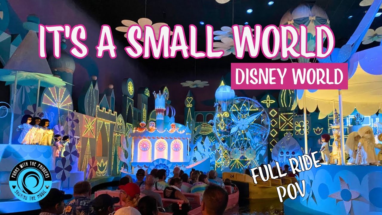 It’s a Small World Ride POV | A Timeless Disney Classic at Magic ...