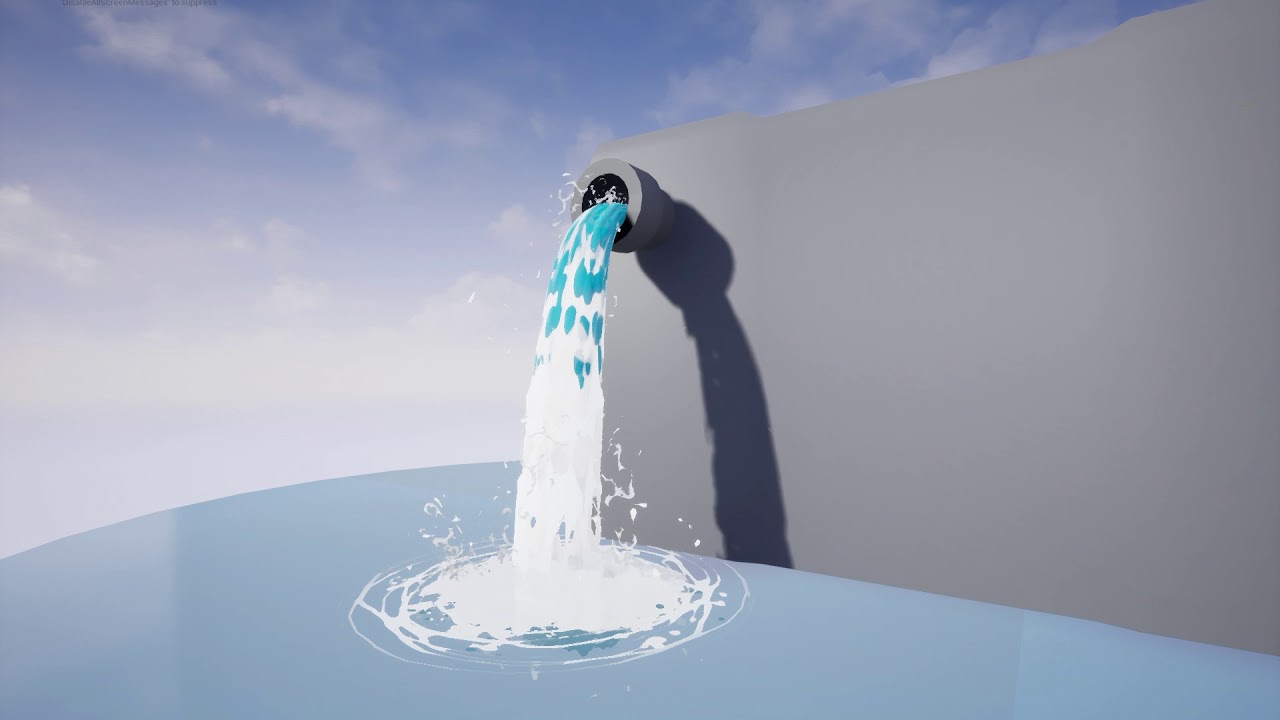 Stylized - Waterfall - YouTube