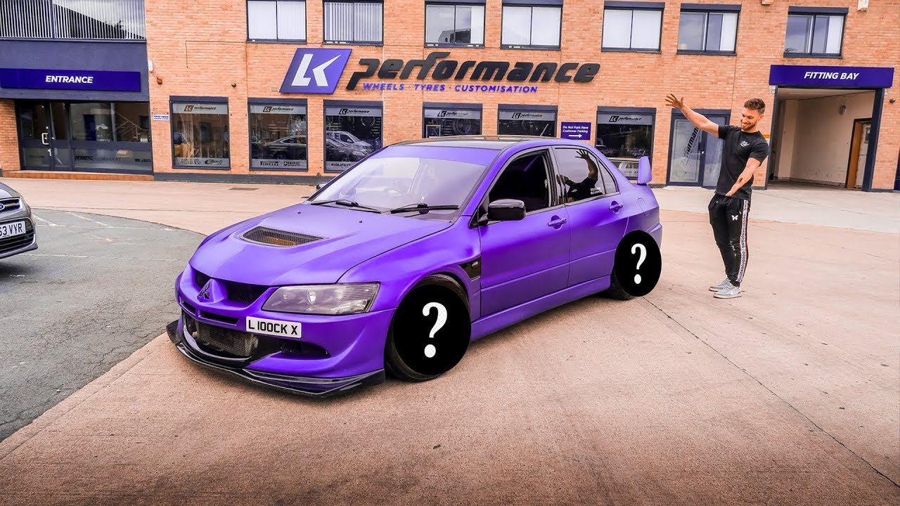 NEW WHEELS FOR THE EVO! - YouTube