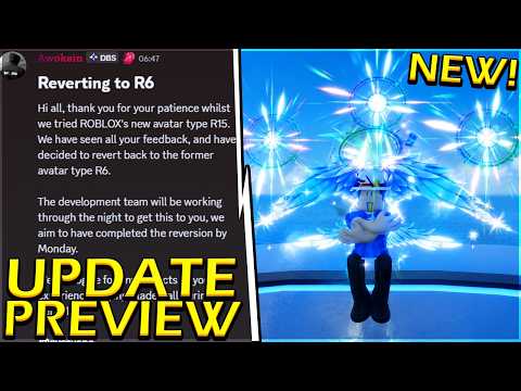 R6 is BACK in Blade Ball! 🔥 - Blade Ball Update Showcase