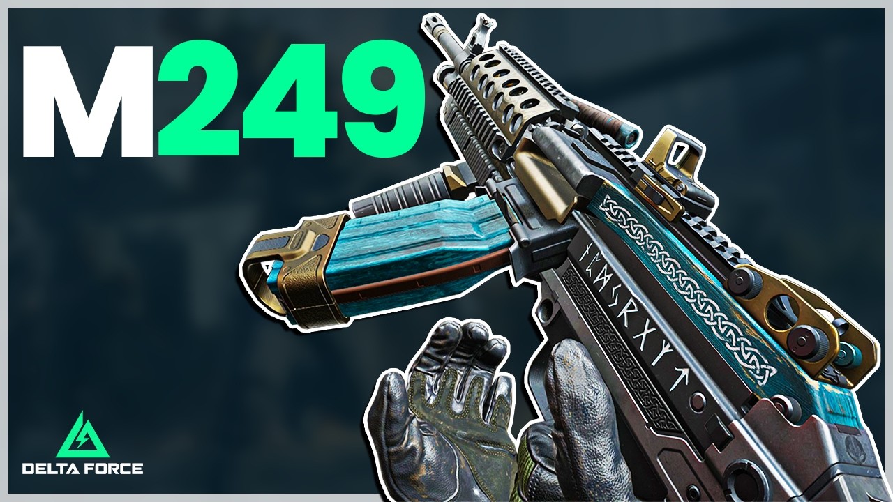 I Fell in Love with this M249 Build in Delta Force! - YouTube