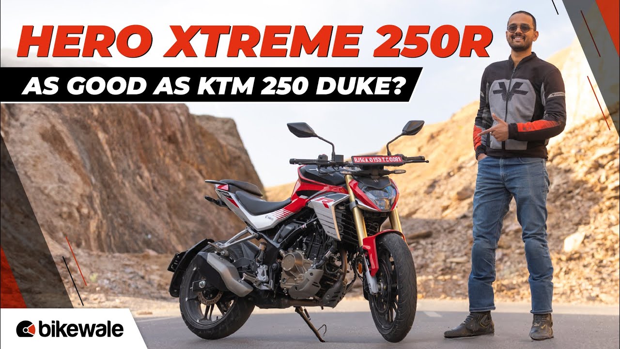 Hero Xtreme 250R Review | As Good As The KTM 250 DUKE? | Bikewale ...