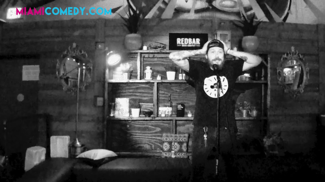 Miami Comedian Danny Benavente at The Redbar Comedy Night - YouTube