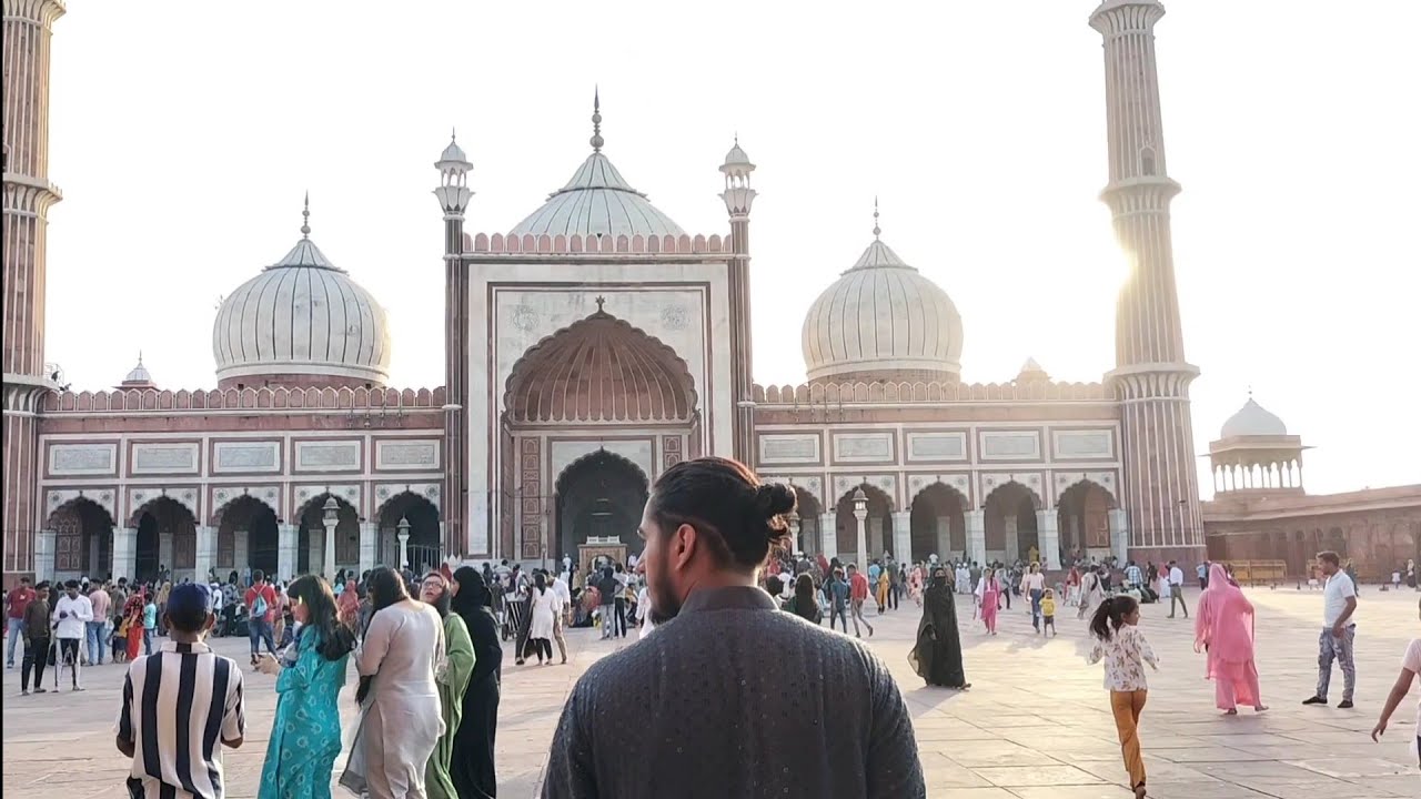 Varanasi se pohache Delhi Jama Masjid || Delhi || Rehan Patel - YouTube