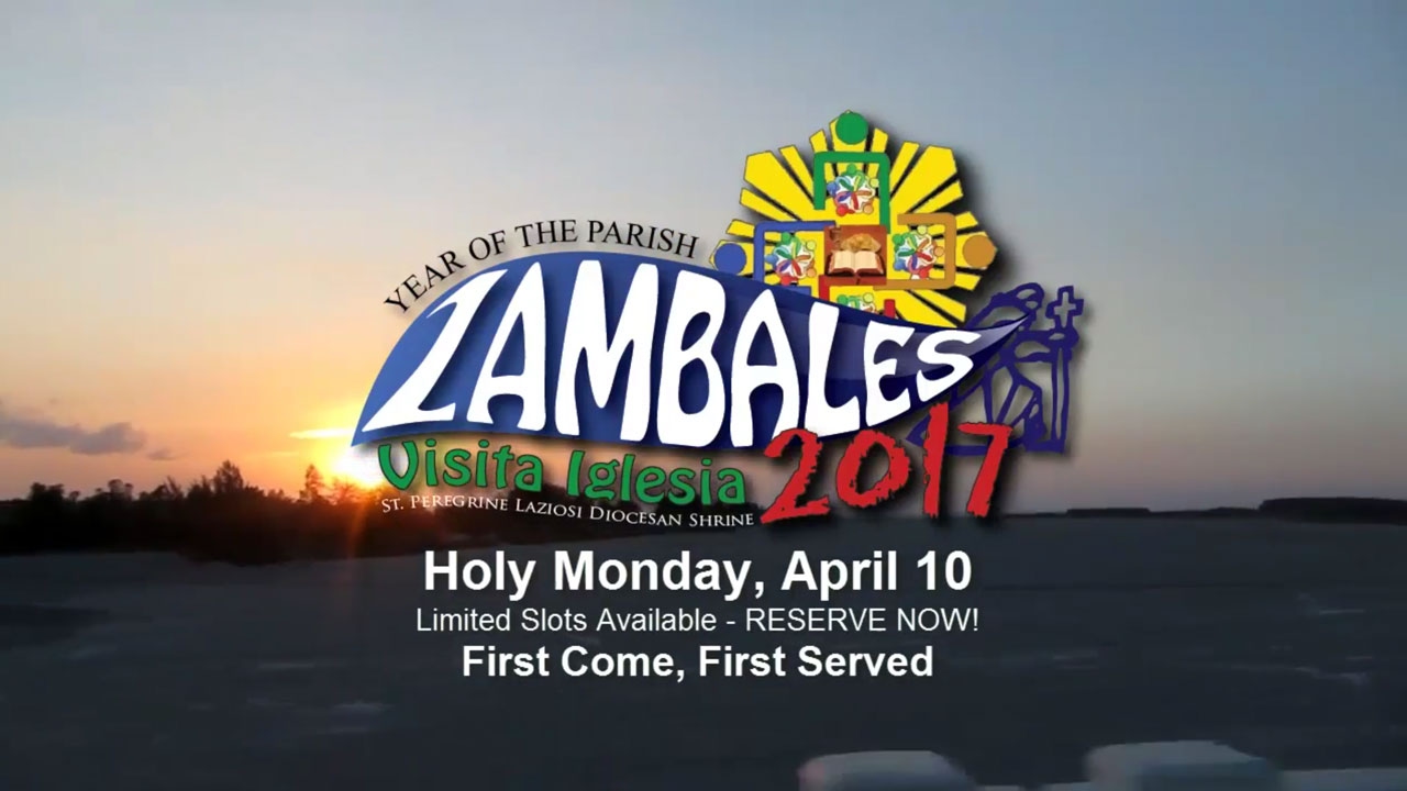 Visita Iglesia 2017 - Diocese of Iba, Zambales - YouTube