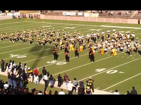 Alabama State Honeybees Fieldshow @ASU vs. Southern - YouTube