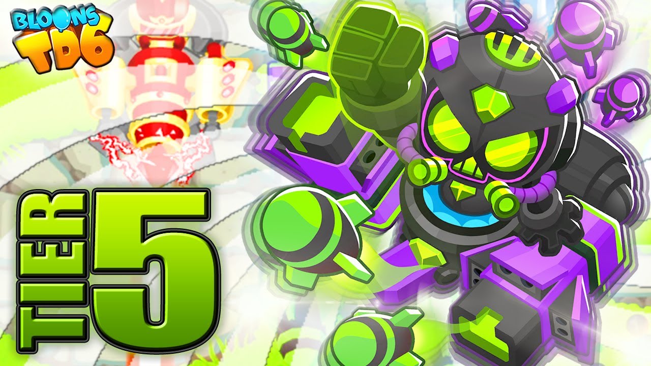 DARTLING GUN ️ TIER 5 ️ WSZYSTKIE ŚCIEŻKI | Bloons TD6 PL - YouTube