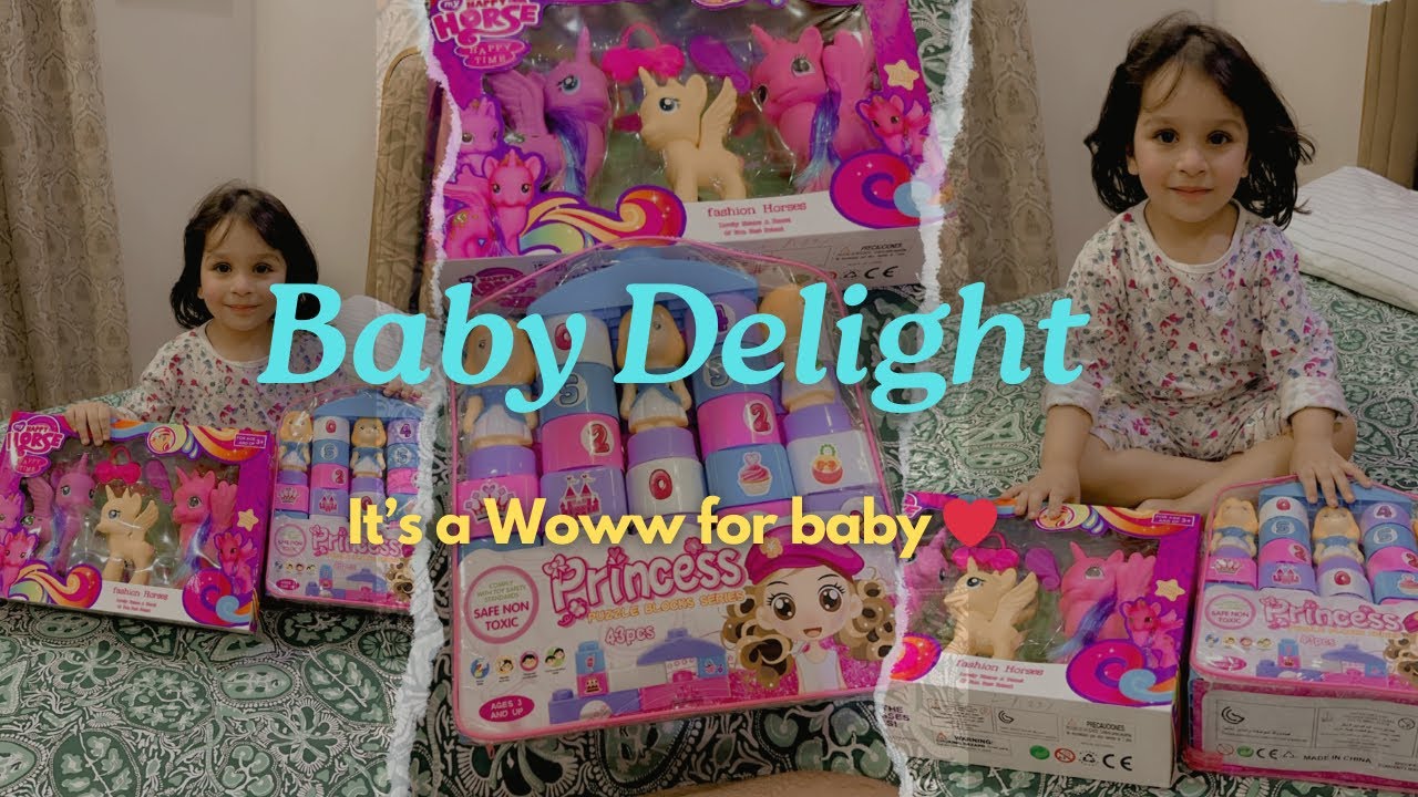 Wow Baby Got her Surprise ️Cutest Baby chat is heart melting ️ - YouTube